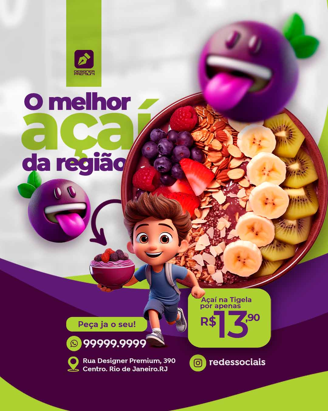 PSD AÇAI - Plataforma Designer Premium