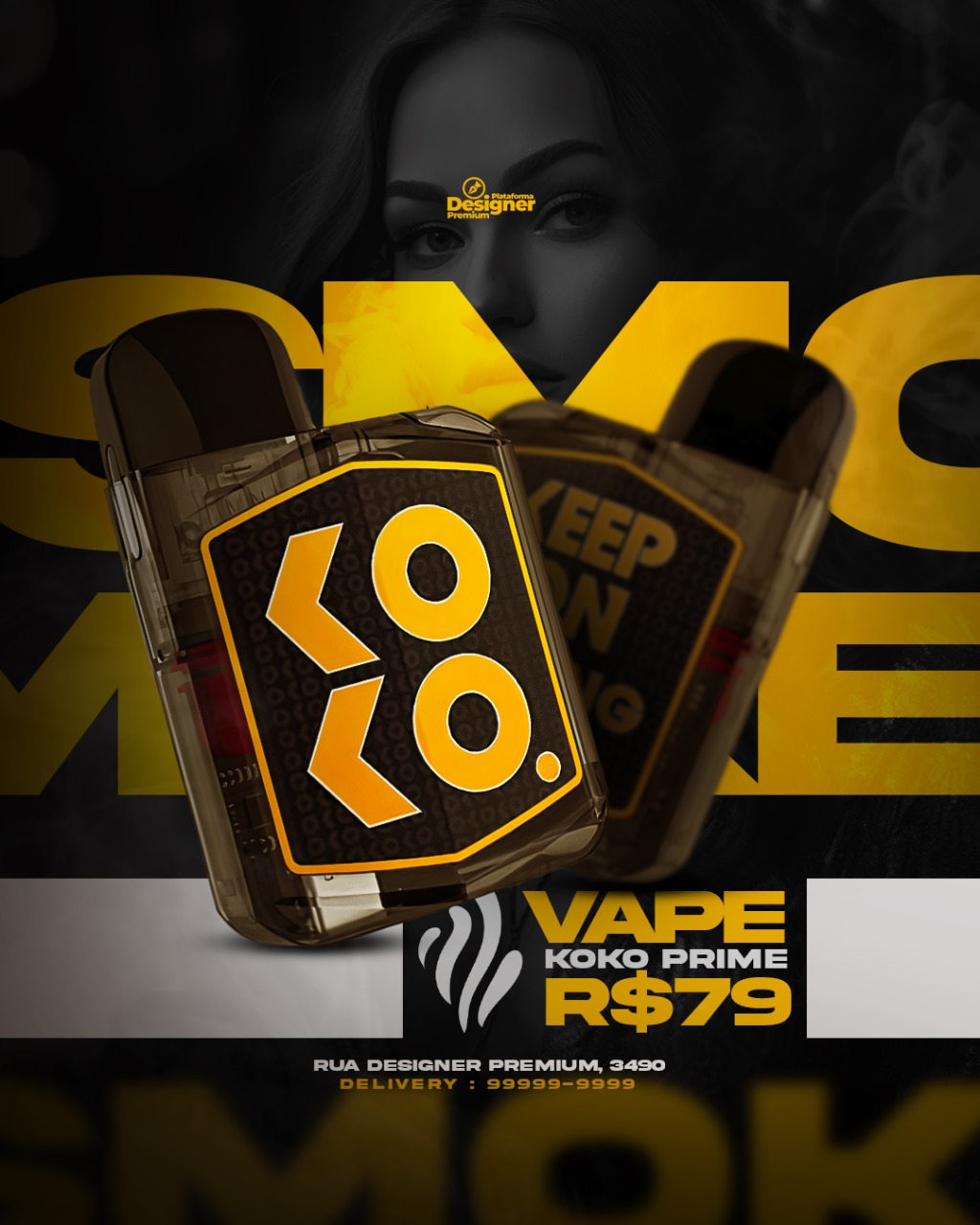 PSD VAPER - Plataforma Designer Premium