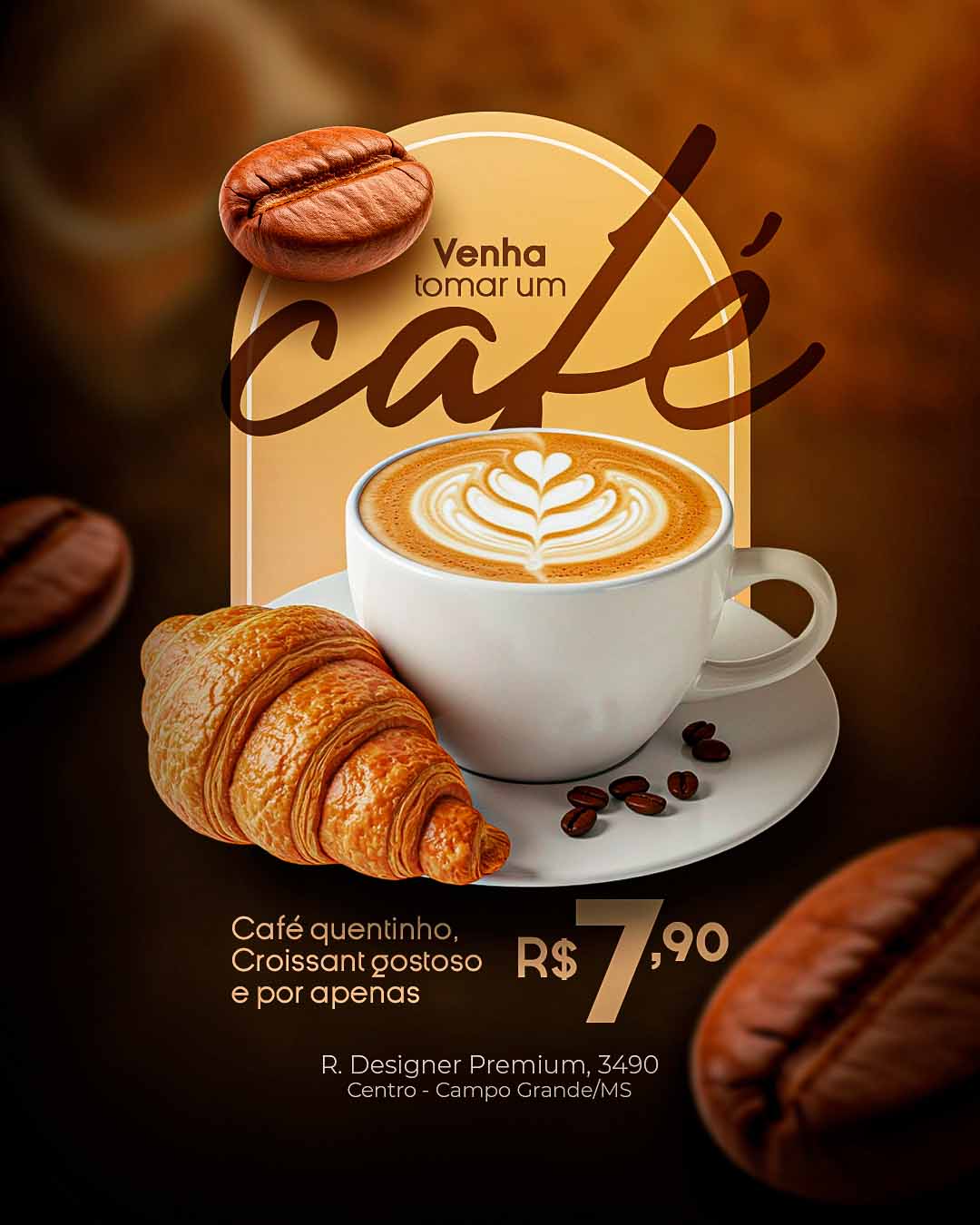 PSD CAFETERIA - Plataforma Designer Premium