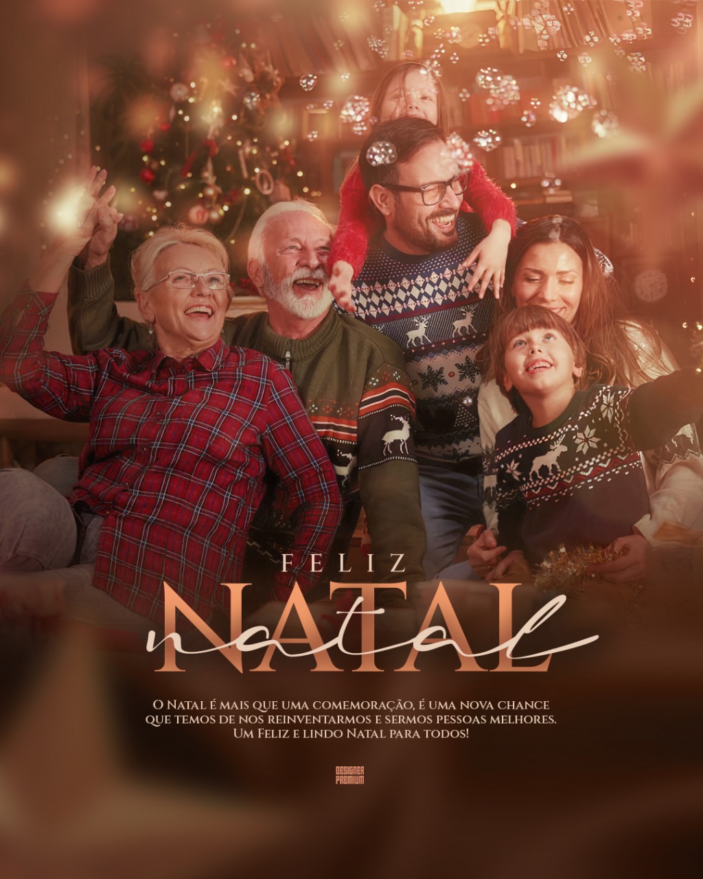 PSD FELIZ NATAL - Plataforma Designer Premium