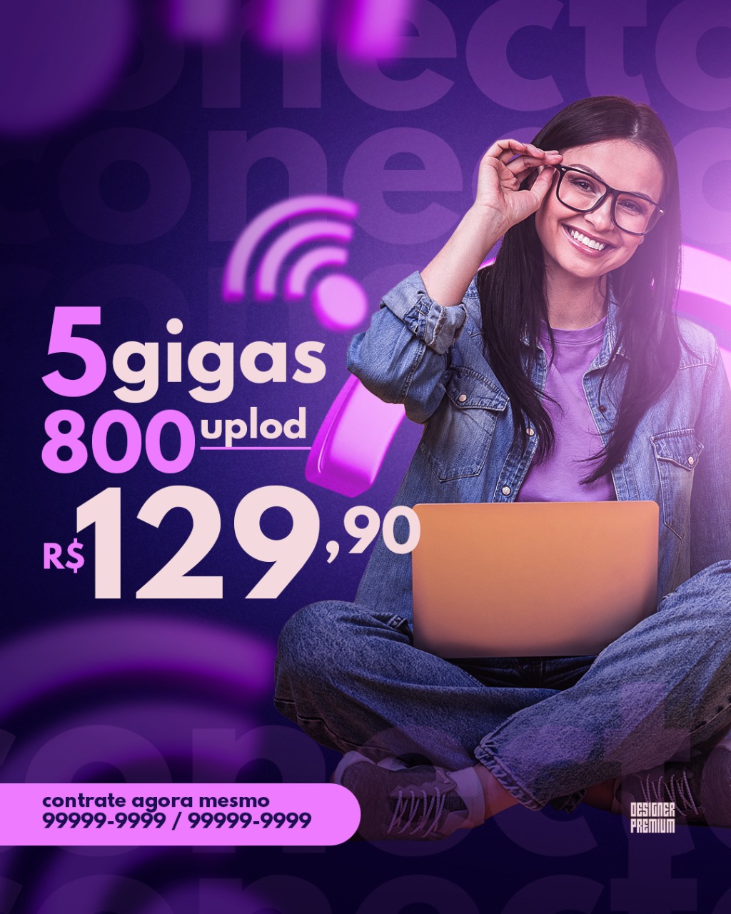 PSD PROVEDOR DE INTERNET - Plataforma Designer Premium